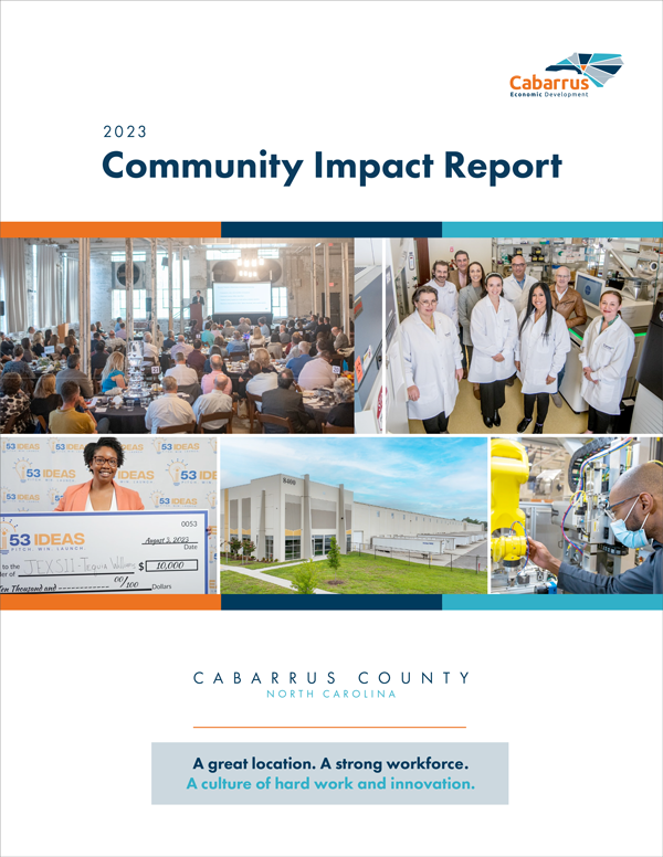 2023 Community Impact Report • Cabarrus Economic Development