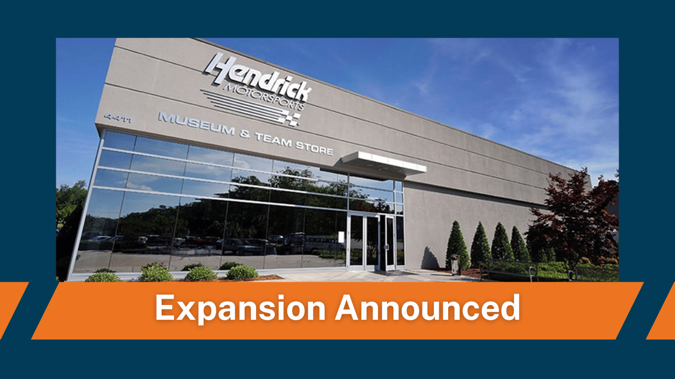 Hendrick Motorsports to Expand Advanced Manufacturing - Cabarrus ...