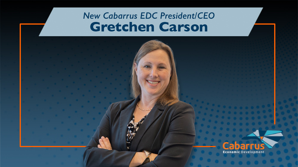 Gretchen Carson Announced as New EDC President & CEO • Cabarrus ...